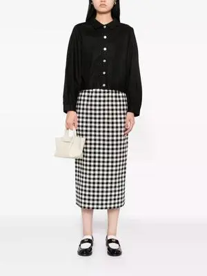 TO B. BY AGNÈS B. Cropped Button-down Shirt