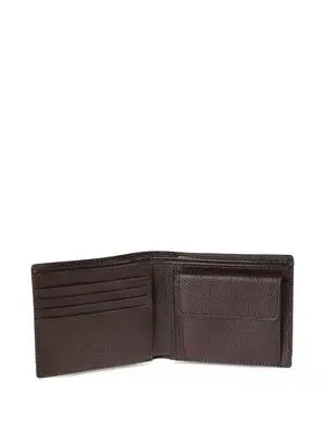 TOD'S Logo Plaque Wallet - Brown