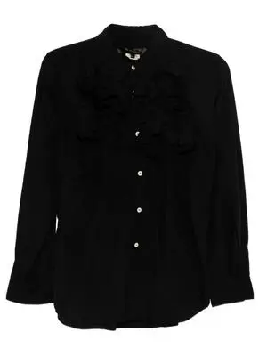 Comme Des Garçons Rose Detail Blouse