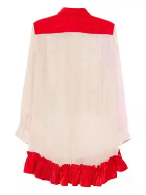 Comme Des Garçons Raffled Long-sleeves Blouses