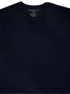 Majestic Filatures Round Neck Shirt - Blue
