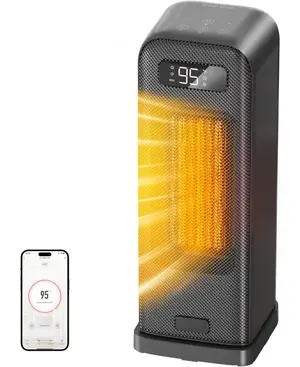 HEATDAZ Morento Smart Space Heater - Black