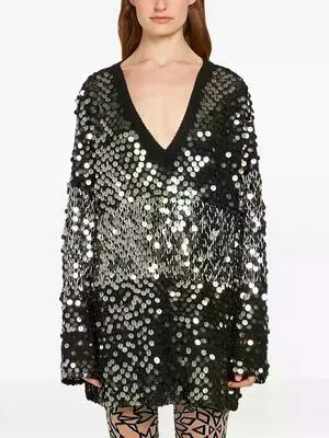 Roberto Cavalli Sequin-embellished Sweater
