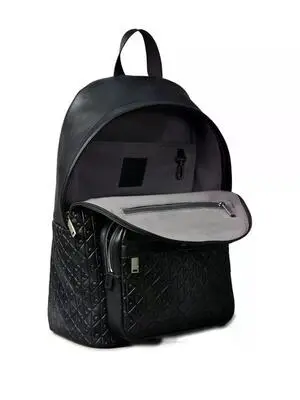 Calvin Klein Embossed Monogram Backpack