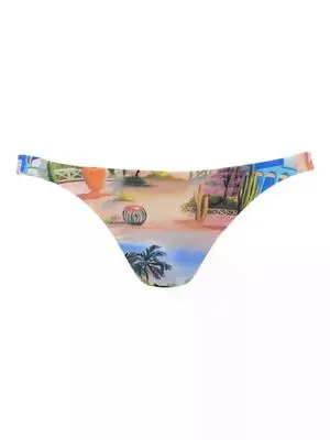 LES BENJAMINS Printed Bikini Bottom