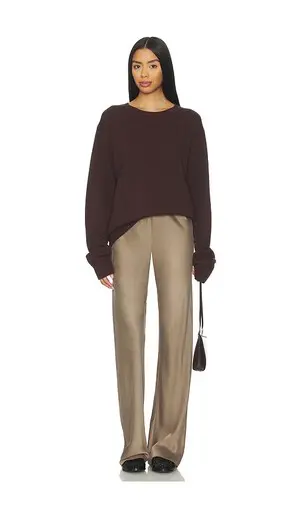 Eterne James Cashmere Sweater - Espresso