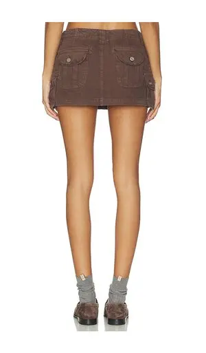GUIZIO Anais Cargo Mini Skirt