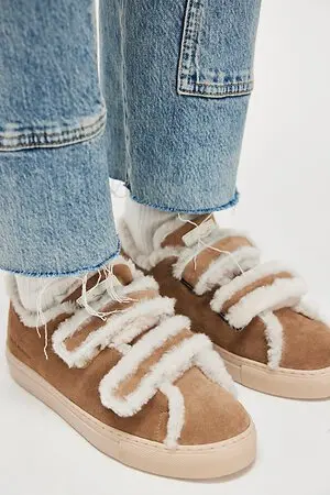 VOILE BLANCHE Gretha Fur Sneakers