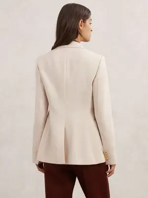 REISS Wool-blend Single-breasted Blazer