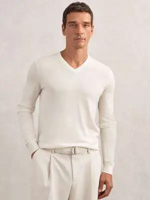 Reiss V Neck Sweaters For Men