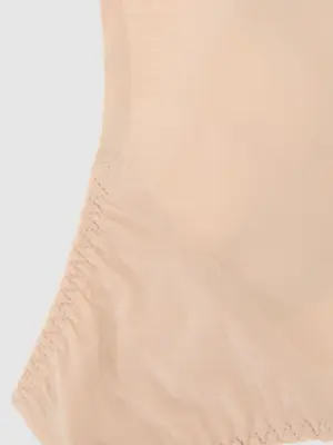 Spanx High Waisted Thong - Champagne Beige