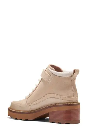 Cole Haan Shibley Waterproof Bootie - Light Sesame Wp Suede
