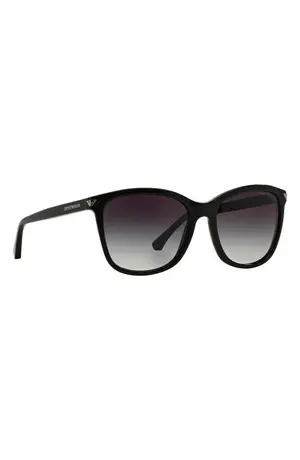 Emporio Armani 56mm Square Sunglasses