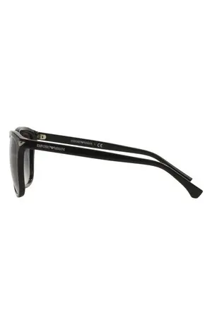 Emporio Armani 56mm Square Sunglasses