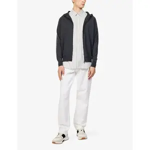John Smedley Zip-up Merino Wool Hoody