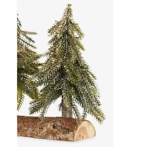 SELFRIDGES EDIT Fir Tree Wood Christmas Ornament 28cm
