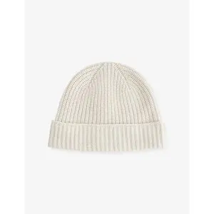 Eleventy Ribbed-knit Cashmere Beanie