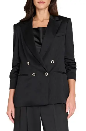 Tahari Asl Textured Outerwear For Women
