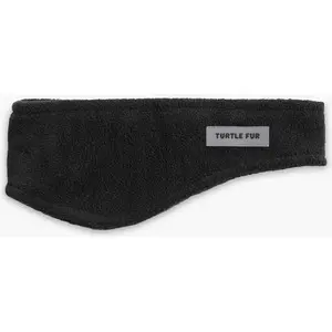 Turtle Fur Bang Band Fleece Headband - Black