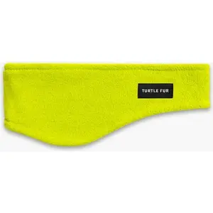 Turtle Fur Bang Band Fleece Headband - Bright Lime