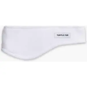 Turtle Fur Bang Band Fleece Headband - White