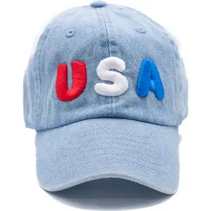 REY TO Z Embroidered Baseball Cap - Denim