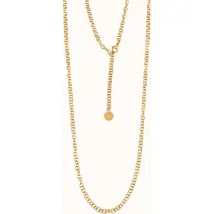 JOIANA JEWELRY Long Rolo Chain Necklace - Gold