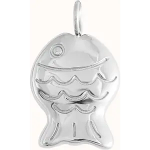 JOIANA JEWELRY Clio Fish Charm - Silver