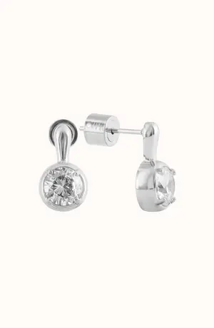 JOIANA JEWELRY Stud Earrings - Crystal/white Silver