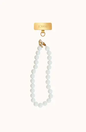 JOIANA JEWELRY Everywhere Phone Strap - Milky