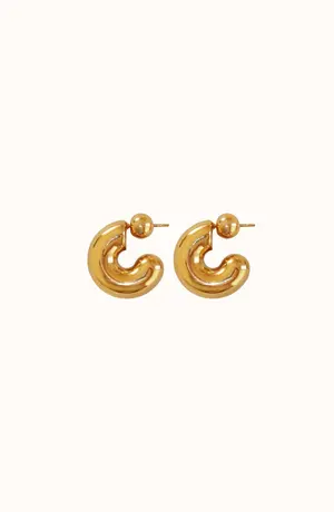 JOIANA JEWELRY Hoop Earrings - Gold