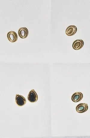 JOIANA JEWELRY Willa Earrings - Ocean