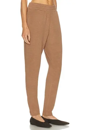 Varley The Slim Zip Hem 29.5 Pant - Golden Bronze Marl
