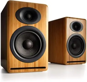 AUDIOENGINE P4 Passive Speakers - Bamboo