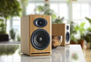 AUDIOENGINE P4 Passive Speakers - Bamboo