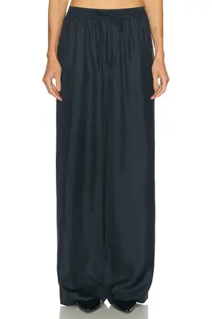 RÓHE Wide Leg Silk Trouser