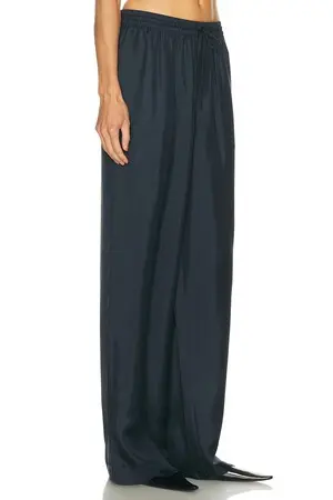 RÓHE Wide Leg Silk Trouser