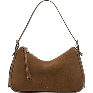 ORYANY Small Leather Shoulder Bag - Cappuccino