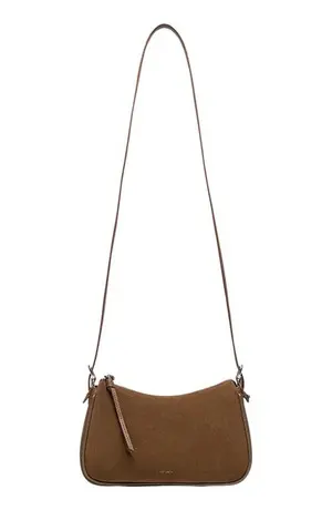 ORYANY Small Leather Shoulder Bag - Cappuccino