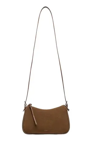 ORYANY Small Leather Shoulder Bag - Cappuccino
