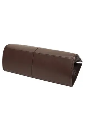 ORYANY Leather Shopper Bag - Espresso