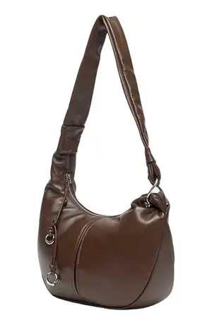 ORYANY Becca Leather Shoulder Bag - Nutty Brown