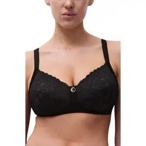 Chantelle Sublime Lace Wireless Bra - Black