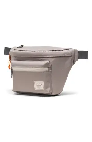Herschel Supply Co. Pop Quiz Recycled Canvas Belt Bag - Morning Dove/dark Shadow