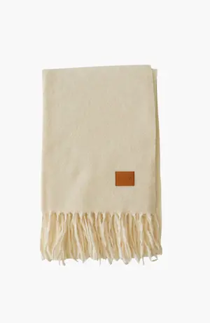 JOIANA JEWELRY Sweater Scarf - Cream