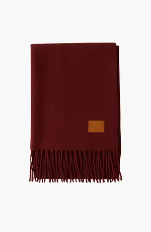 JOIANA JEWELRY Sweater Scarf Maroon