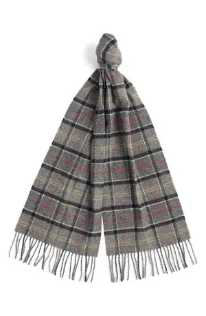 Barbour Tartan Lambswool Scarf