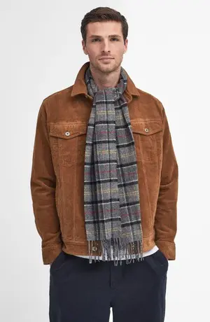 Barbour Tartan Lambswool Scarf