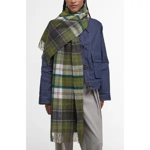 Barbour Serena Tartan Lambswool Scarf - Classic/ancient