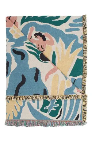 SLOWDOWN STUDIO Kimbie Throw Blanket